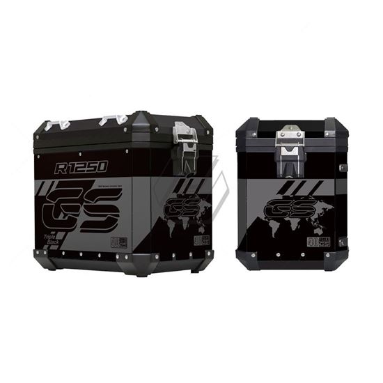 Zen Graphics - BMW R1250 GS Adventure LC Pannier and top Box Vinyl Wrap