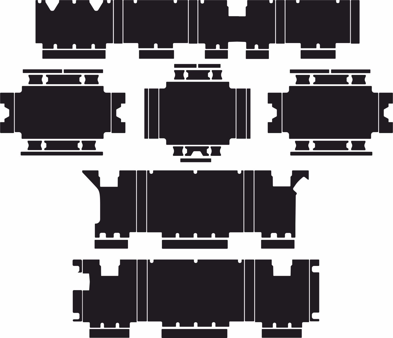 Zen Graphics - BMW R1200 GS Adventure LC Pannier and top Box Vinyl Wrap