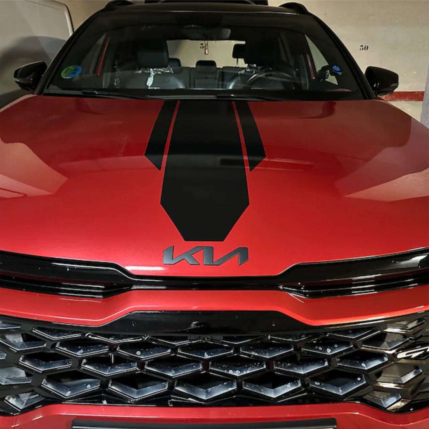 Zen Graphics - Kia Sportage 2022 onwards Bonnet and side Stripes ...