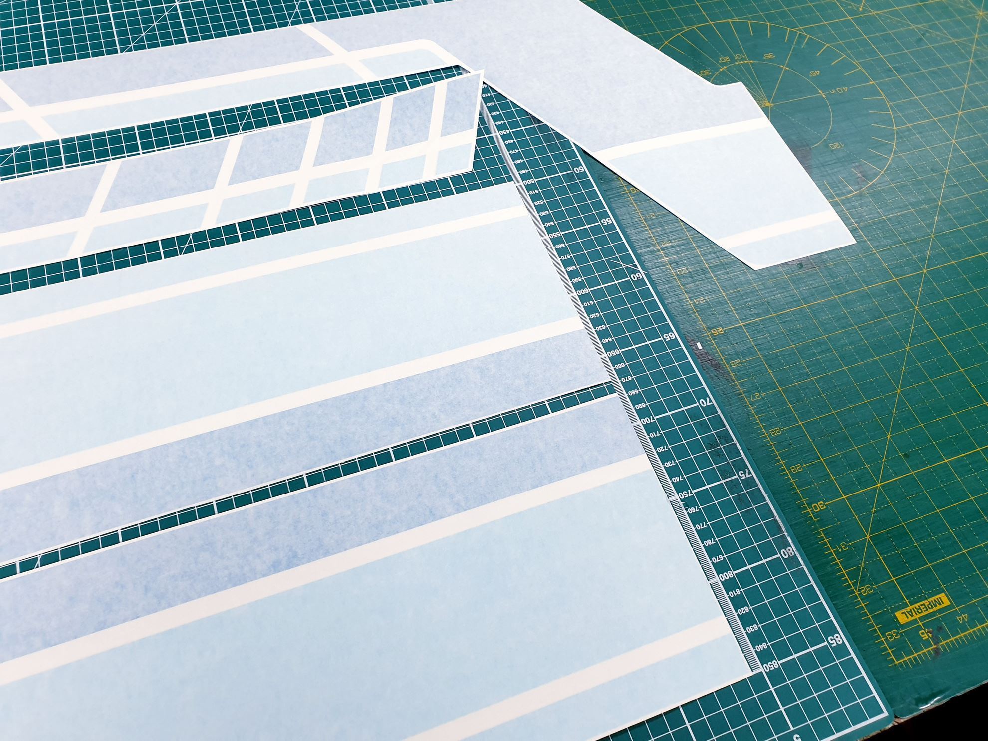 Zen Graphics - Defender 90 County 1984 - 1986 side Stripes / Stickers