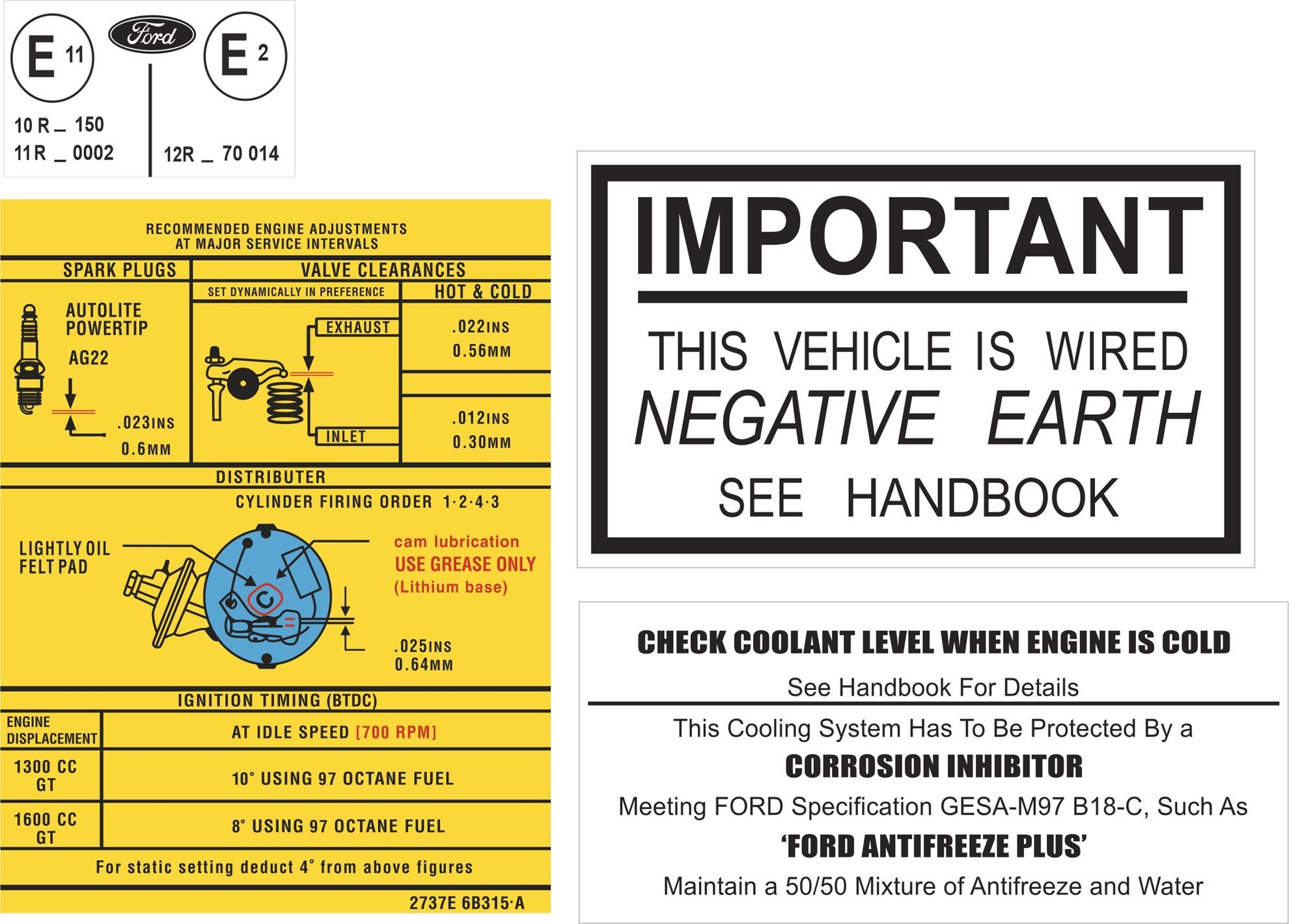 Zen Graphics - Ford Escort MK1 Mexico / RS1600 1970 - 1972 Engine Bay ...