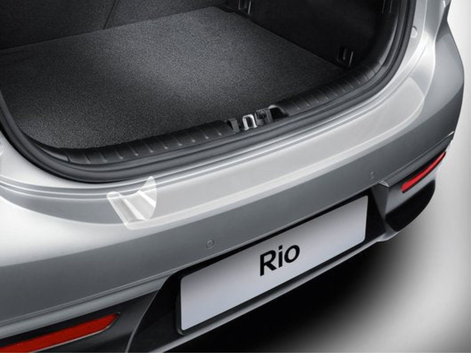 Zen Graphics - Kia Rio 2017 onwards rear Bumper Protection Vinyl EXACT ...