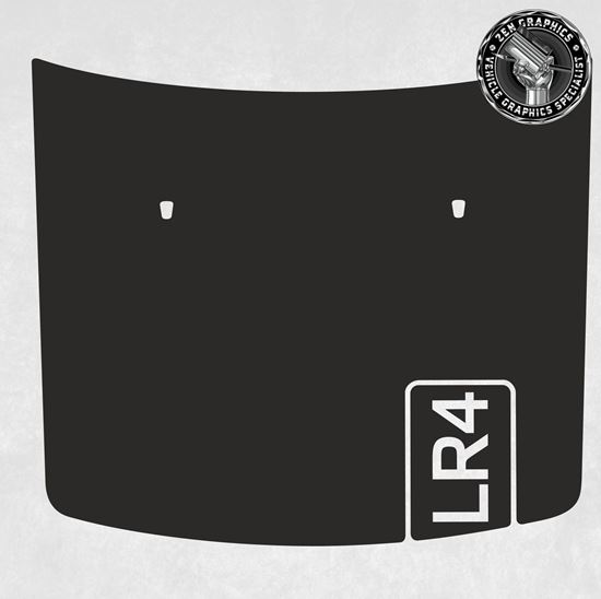 Zen Graphics - Discovery 4 LR4 Bonnet Decal / Vinyl - LONG