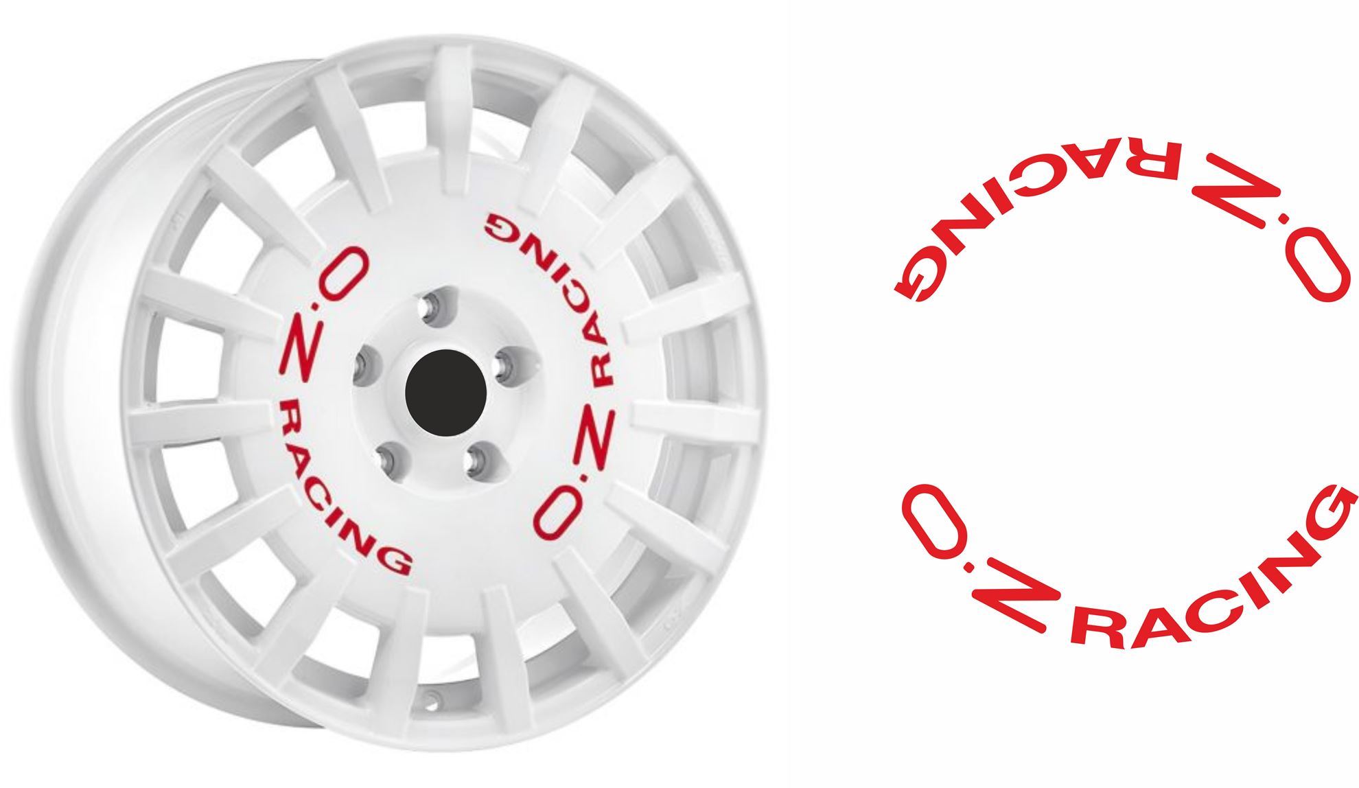 Zen Graphics - OZ Racing Rally Alloy Wheel replacement Decals / Stickers