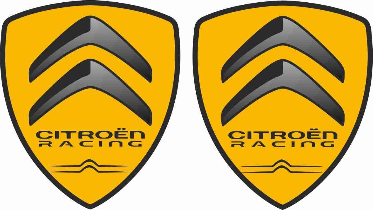 Zen Graphics - Citroen Racing Wing Decals / Stickers