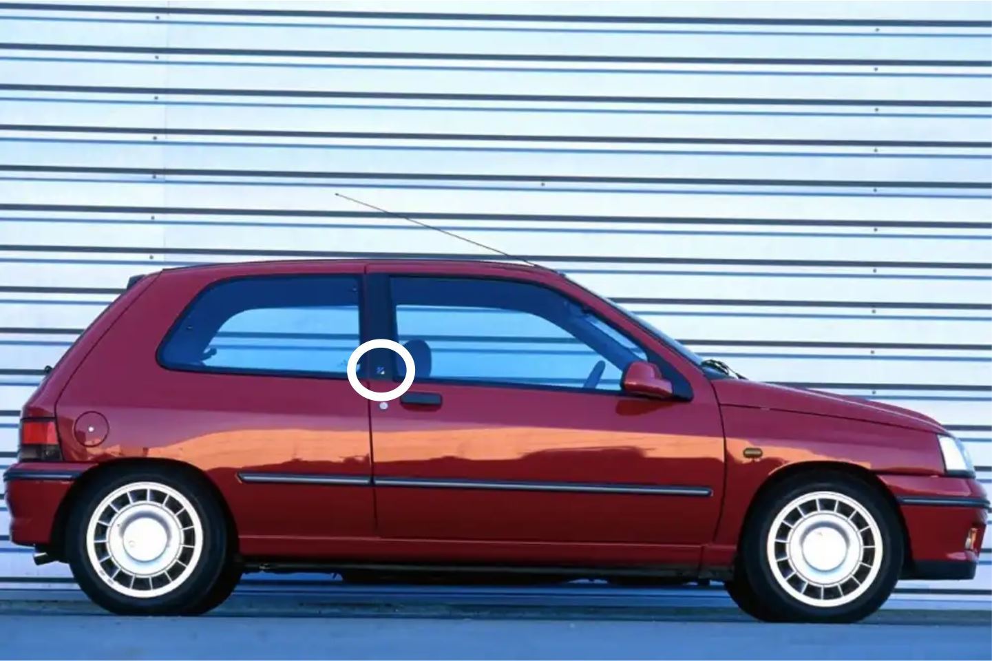 Zen Graphics - Renault Clio 16S replacement B Pillar Badges