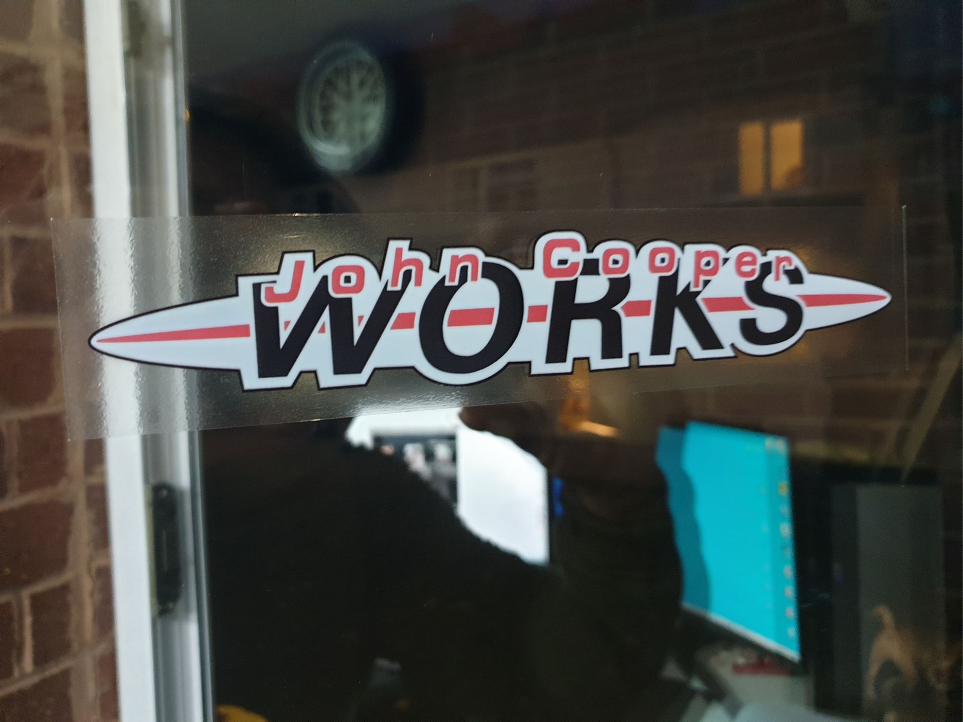 Mini John Cooper Works Logo Decal