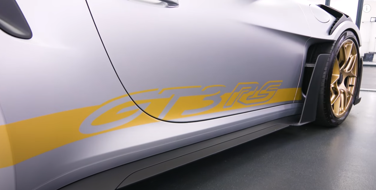 Zen Graphics - 992 GT3 RS US Anniversary extended side Stripes