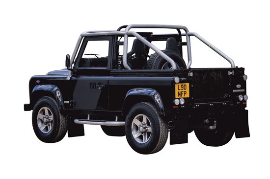 Zen Graphics - Defender 90 60th Anniversary SVX soft top side and ...