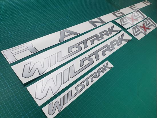 Zen Graphics - Ford Ranger Wildtrak 2018 - 21 full replacement Decals ...