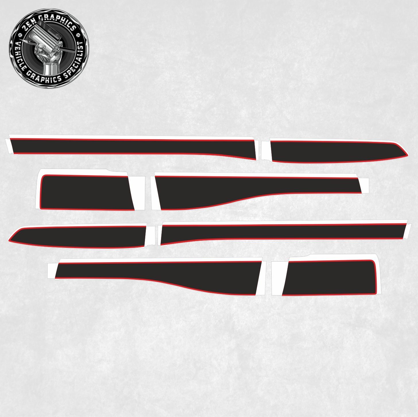 Zen Graphics - Renault MK3 Twingo side Stipes / Stickers