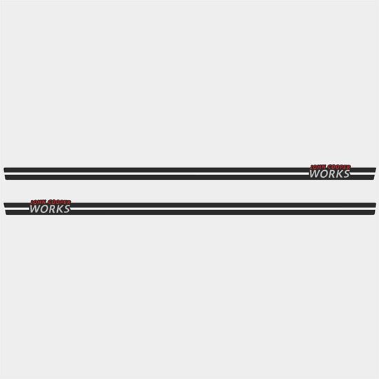 Zen Graphics - Mini R56 & F56 JCW side Stripes