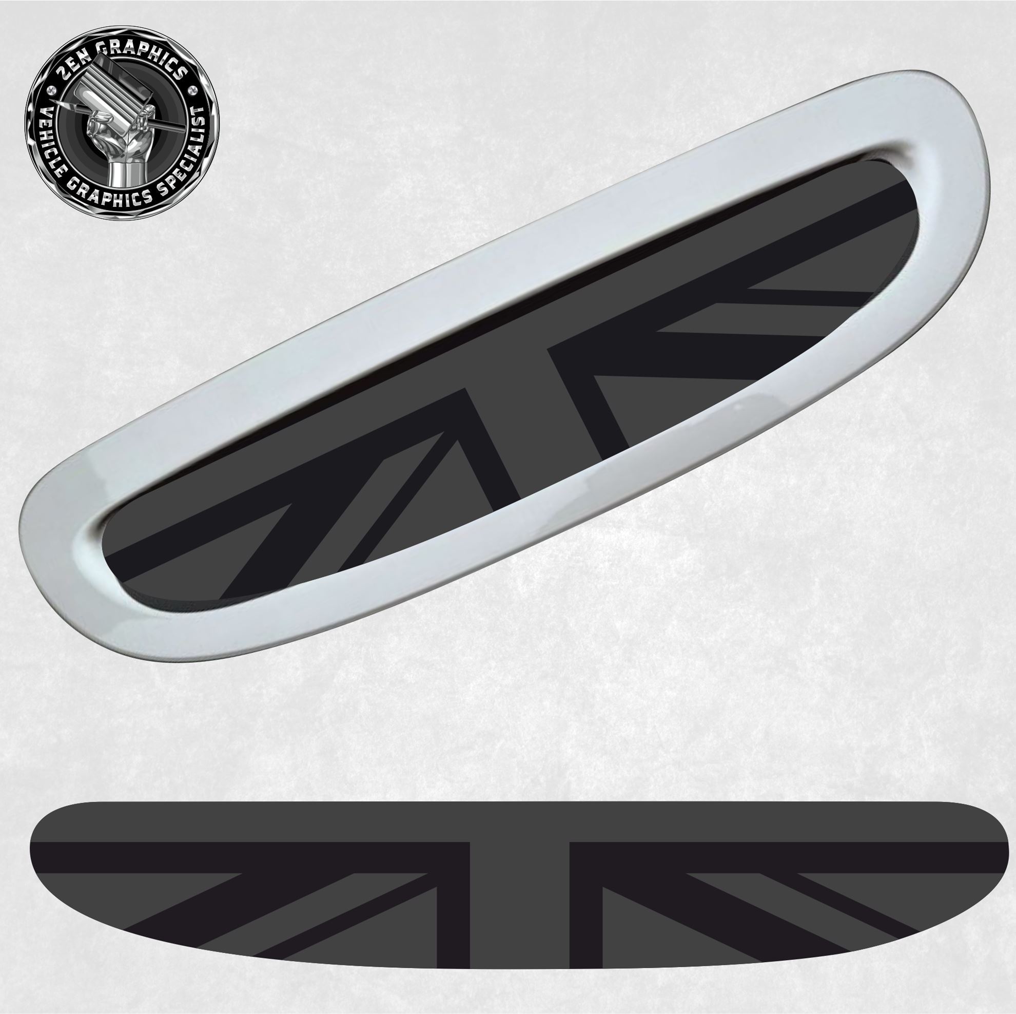 Zen Graphics - Mini F54 / F55 / F56 / F57 Cooper S / JCW Union Jack ...