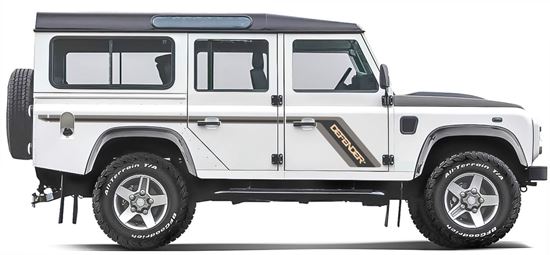 Zen Graphics - Defender 110 1992 - 1998 5 Door side Stripes Decals ...