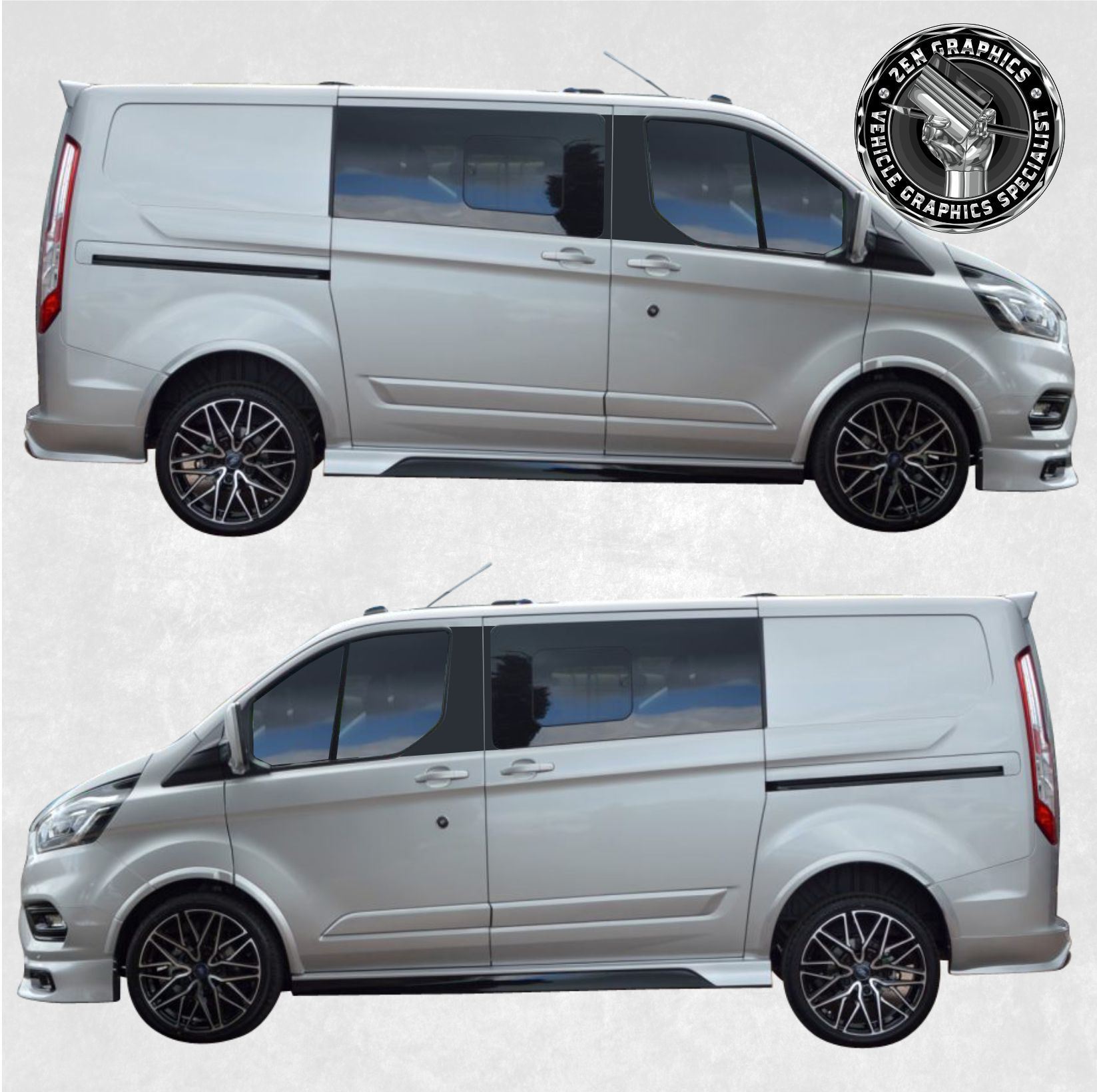 Zen Graphics - Ford Transit Custom Stripes