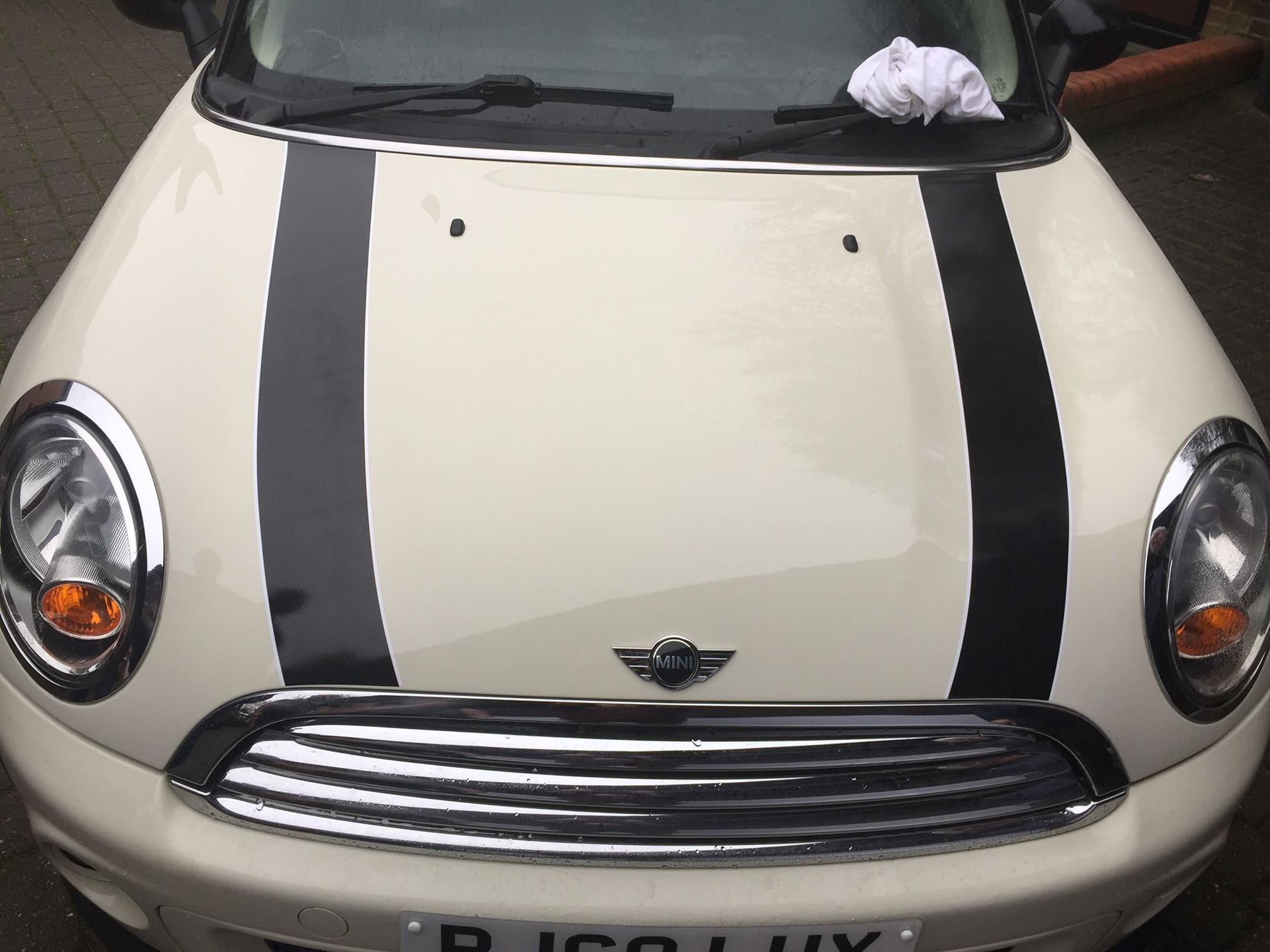 Zen Graphics - Mini Cooper LCi R55 / R56 / R57 / R58 / R59 Bonnet Stripes