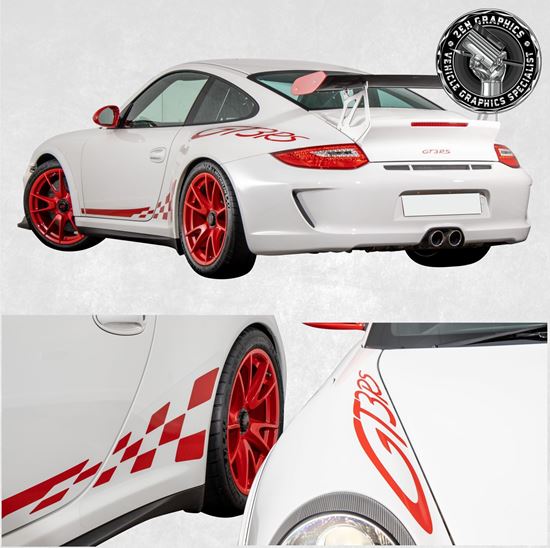 Zen Graphics - 997.2 GT3 RS side Stripes / side Quarter, Bonnet and ...