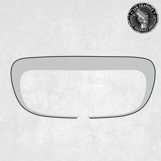 Zen Graphics - Mini R52 / R53 GP / Cooper S Bonnet Scoop Surround Decal ...