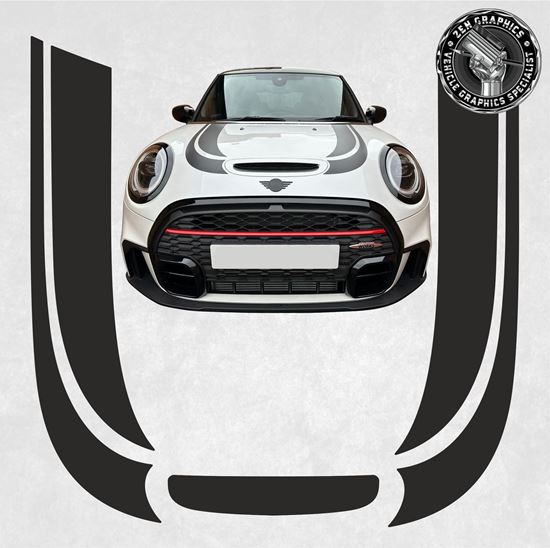 Zen Graphics - Mini F55 / F56 Cooper S side Stripes / Stickers