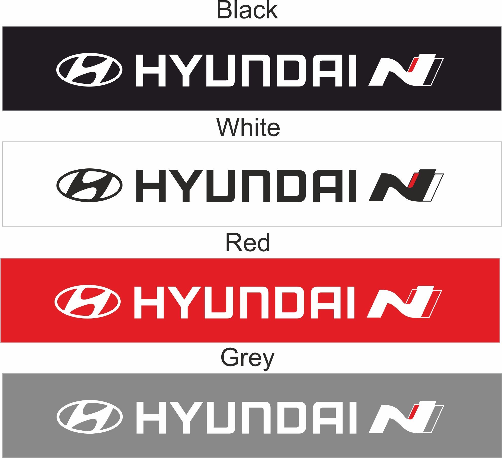 Zen Graphics - Hyundai N Performance Sunstrip FITS ALL