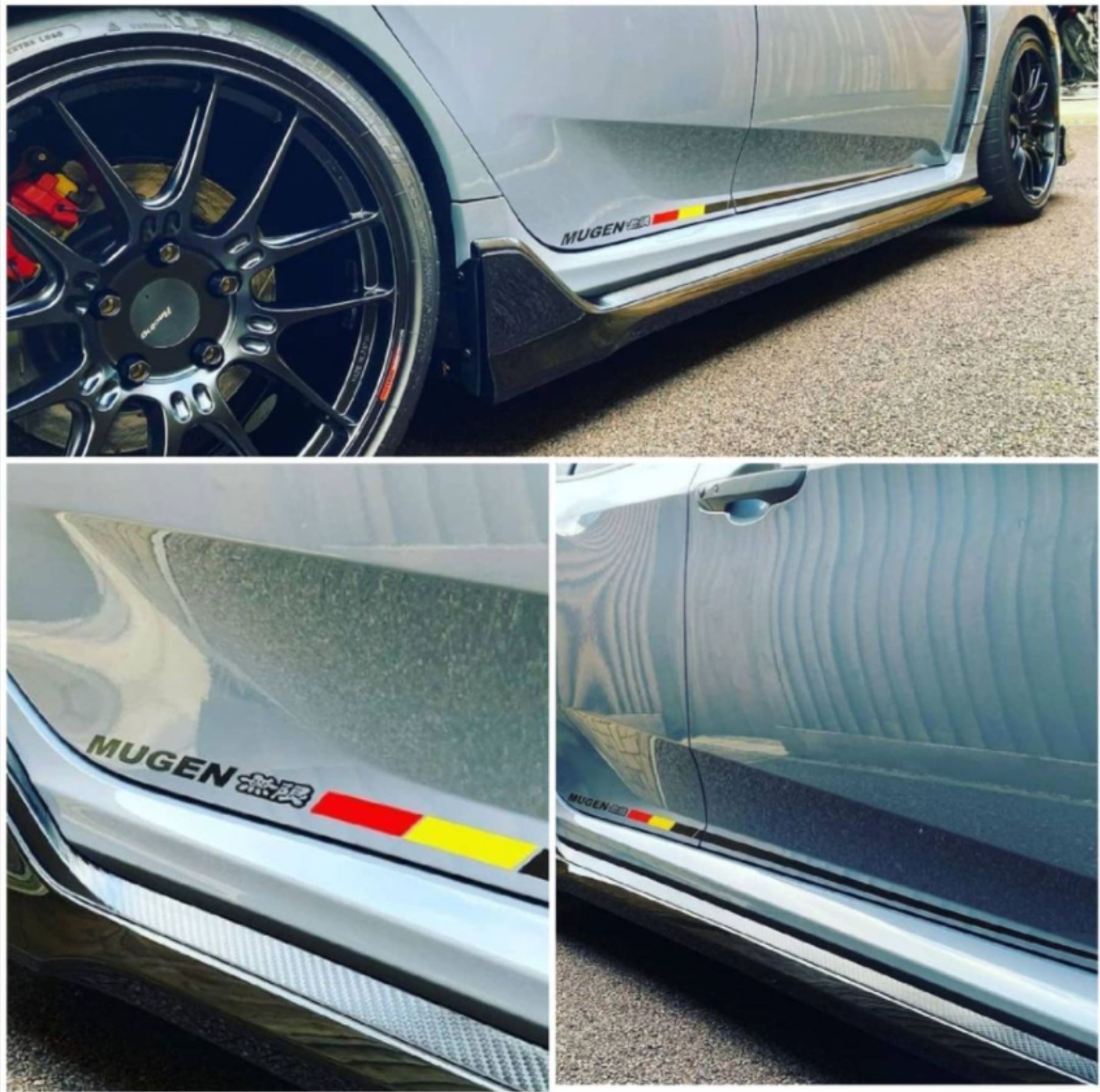 Zen Graphics - side Stripes / Stickers for Civic FK2 / FK8