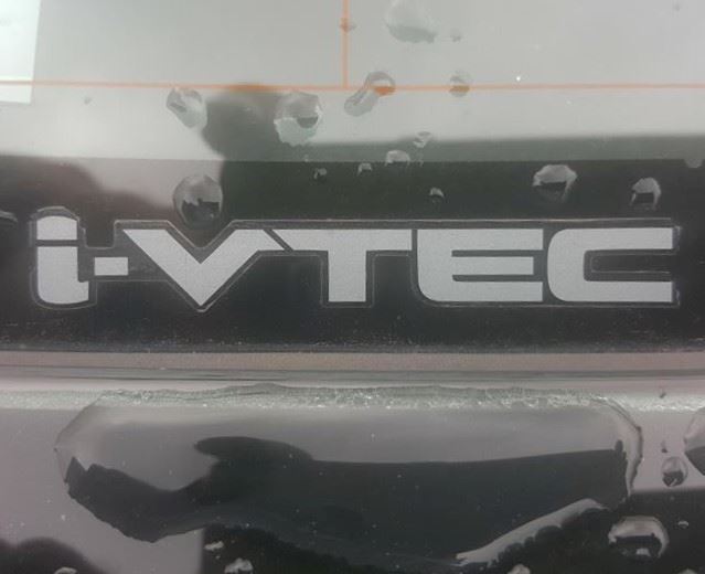 Zen Graphics - Replacement i-VTEC rear lower glass Decal / Sticker for ...