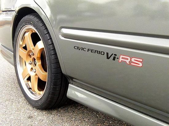 Zen Graphics - Side and rear Decals / Stickers for Civic EK Ferio Vi-RS