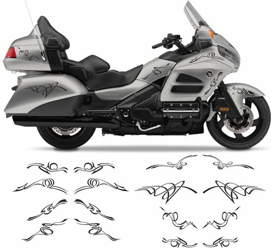 Zen Graphics - Goldwing GL1800 Scroll Decals / Stickers