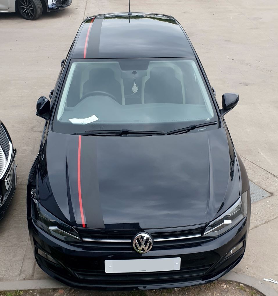 Zen Graphics - Polo MK6 Beats Roof and Bonnet Stripes / Stickers