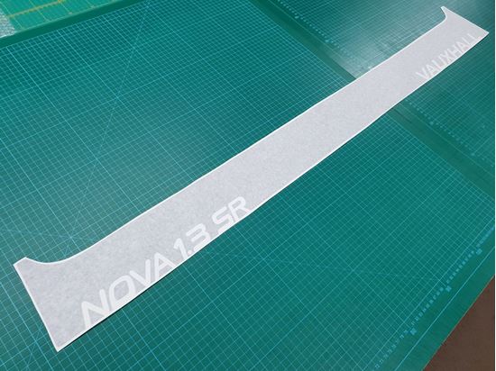 Zen Graphics - Vauxhall Nova 1.3 SR replacement Hatch Decal / Sticker