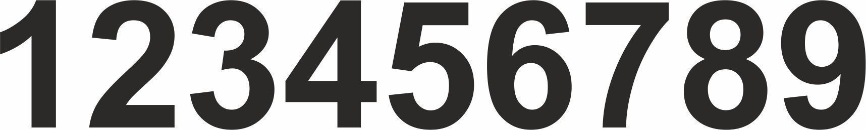 Zen Graphics - Auto Trader British Touring Car Door Numbers