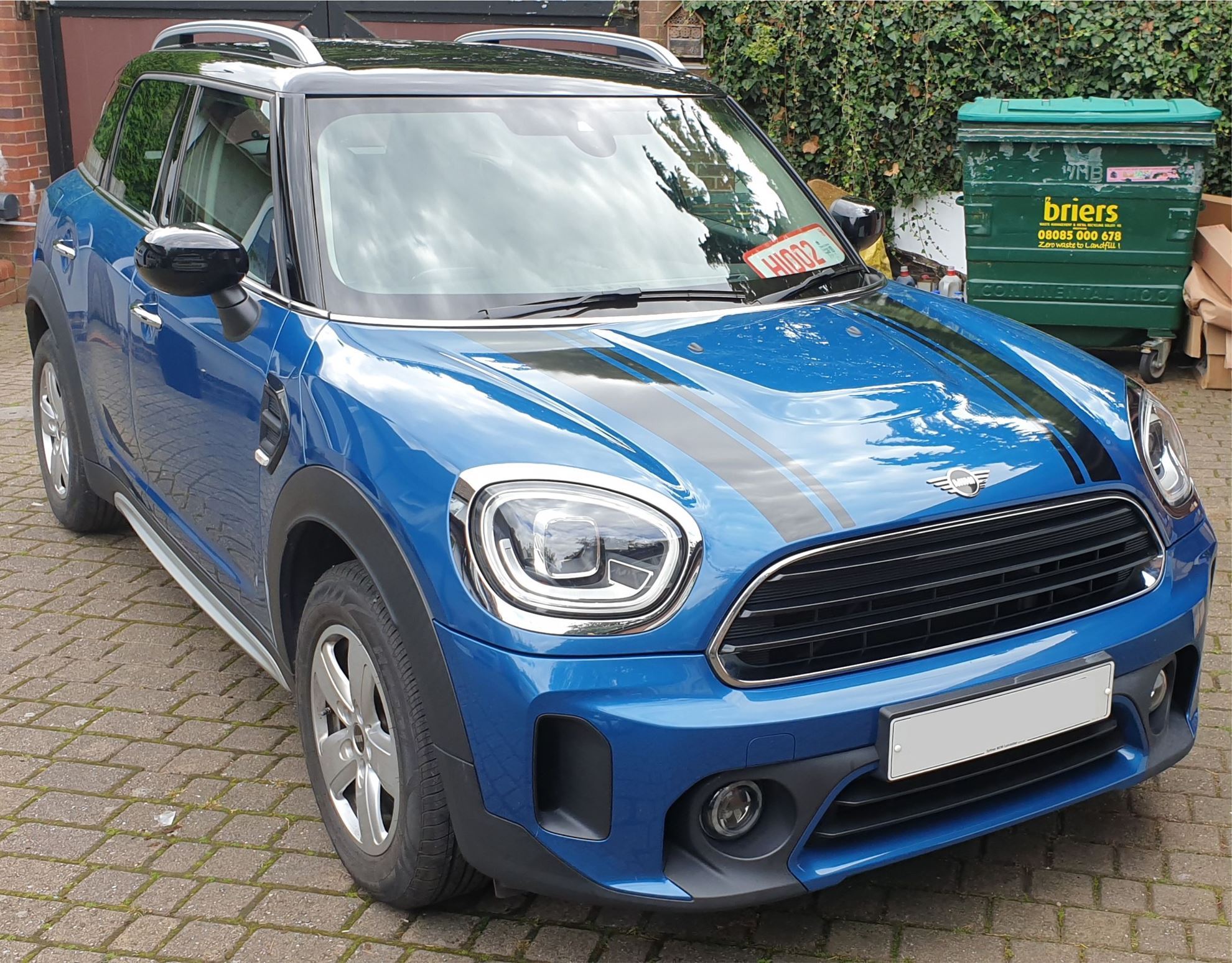 Zen Graphics - Mini F60 Countryman Cooper / S / JCW Bonnet Dual Stripes