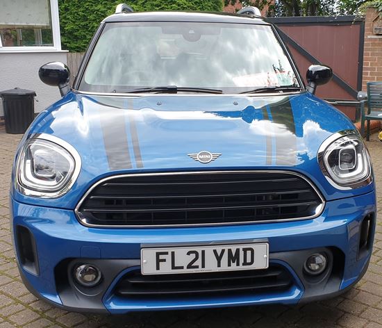 Zen Graphics - Mini F60 Countryman Cooper / S / JCW Bonnet Dual Stripes