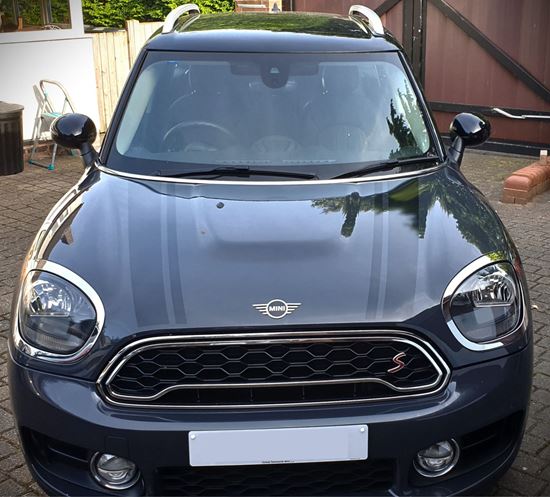Zen Graphics - Mini F60 Countryman Cooper / S / JCW Bonnet Dual Stripes