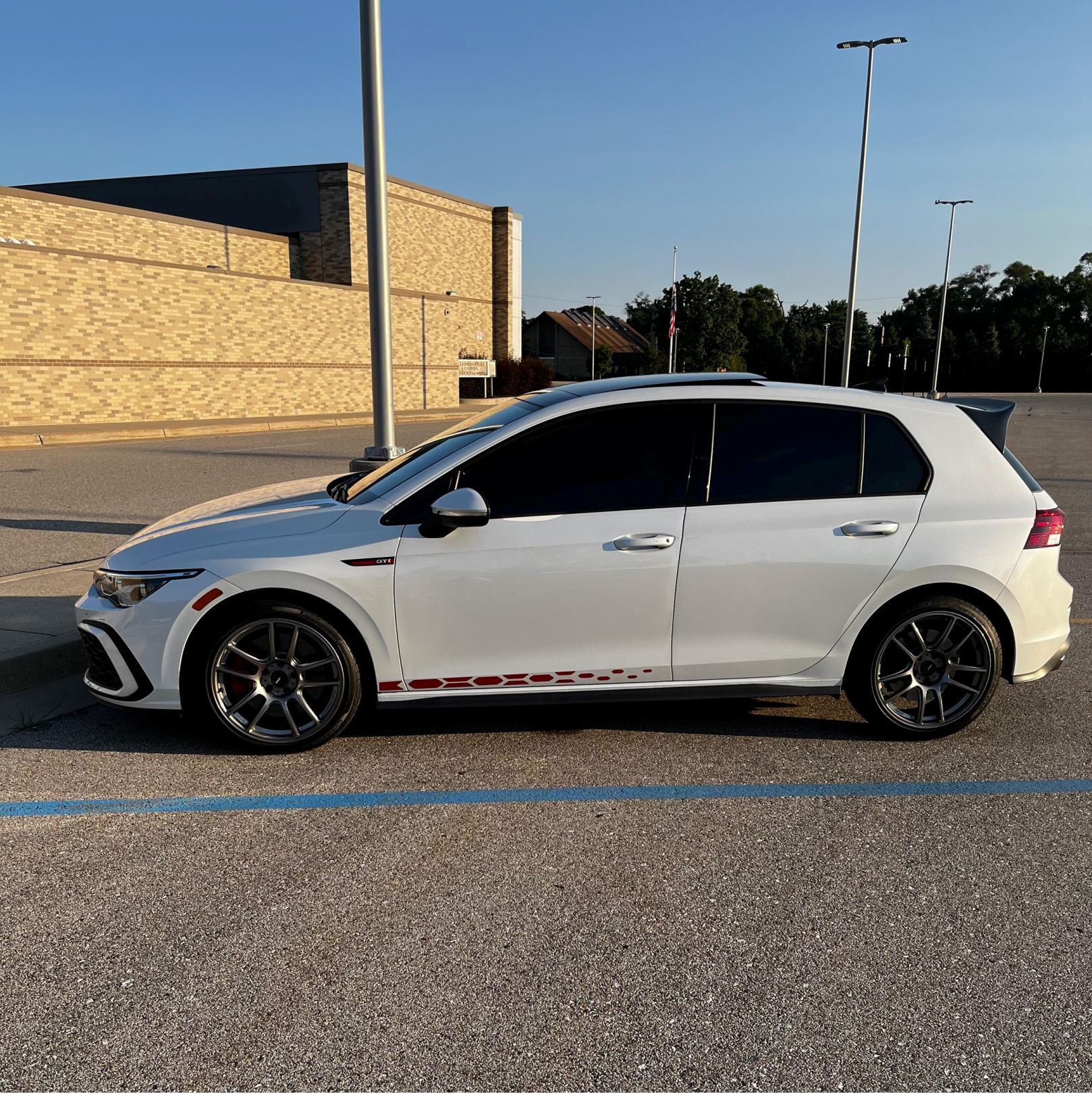 Zen Graphics - Golf GTI MK8 Clubsport side Stripes / Stickers