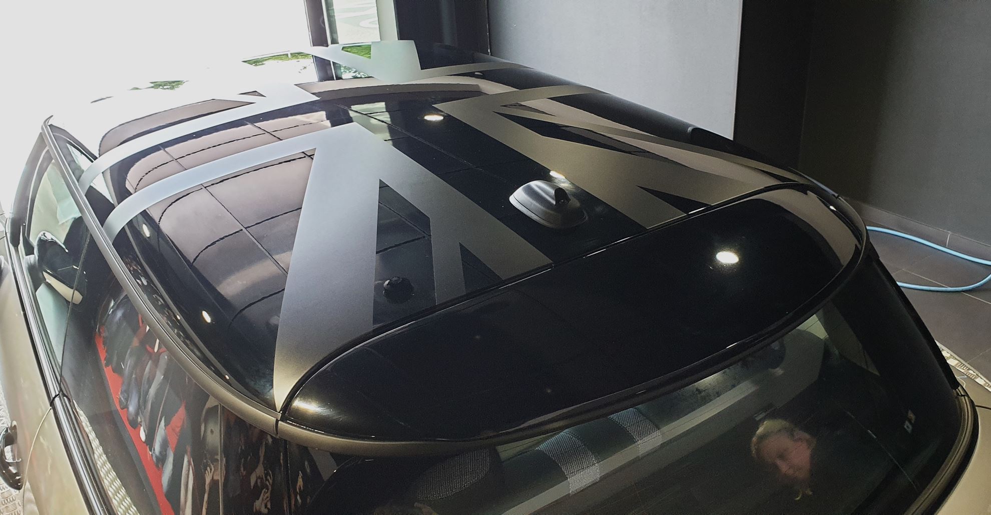 Zen Graphics - Mini F66 Union Jack Roof graphics / Stickers