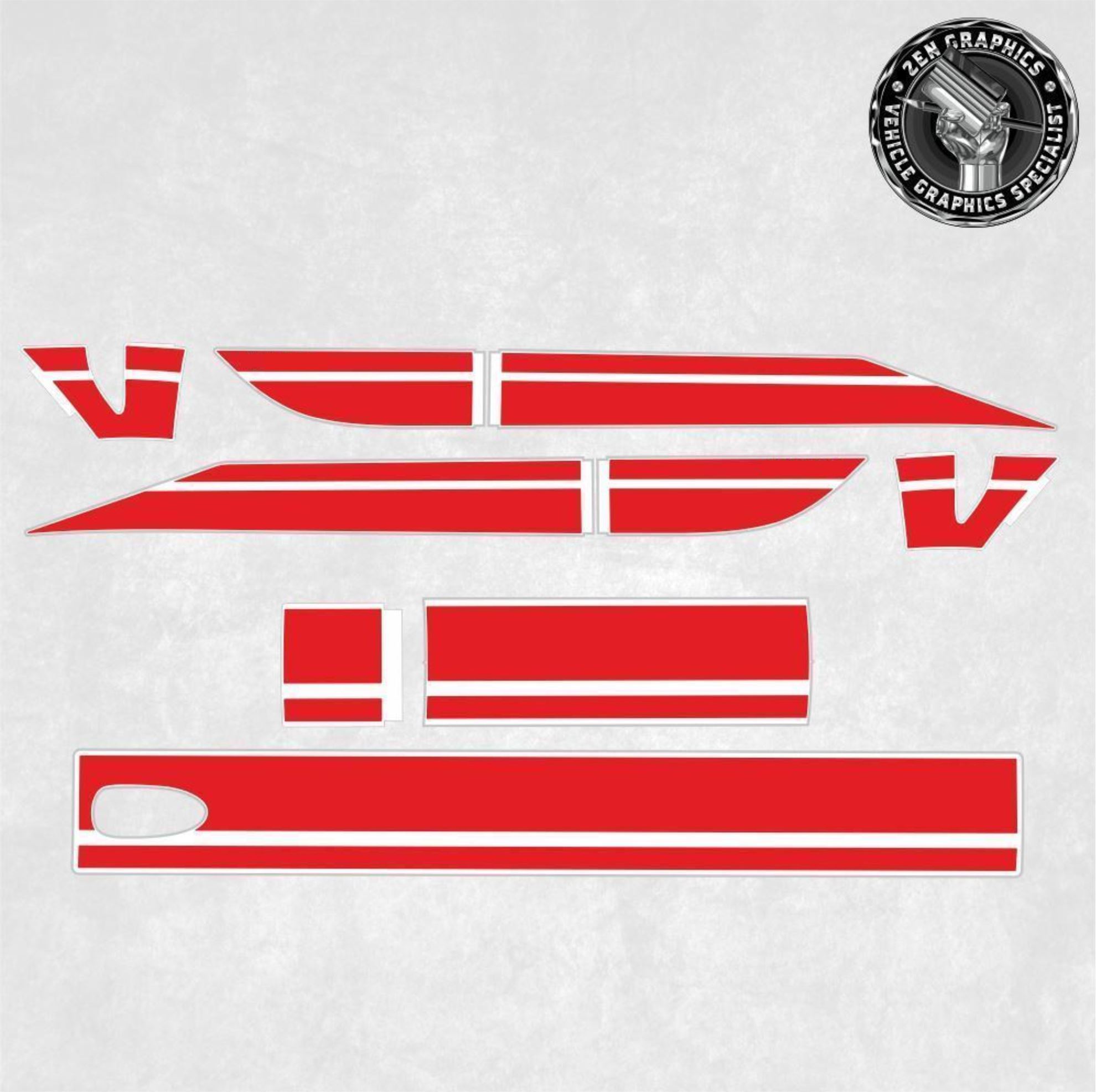 Zen Graphics - Model X KGB70 2022 onwards sides, rear, roof & Bonnet ...