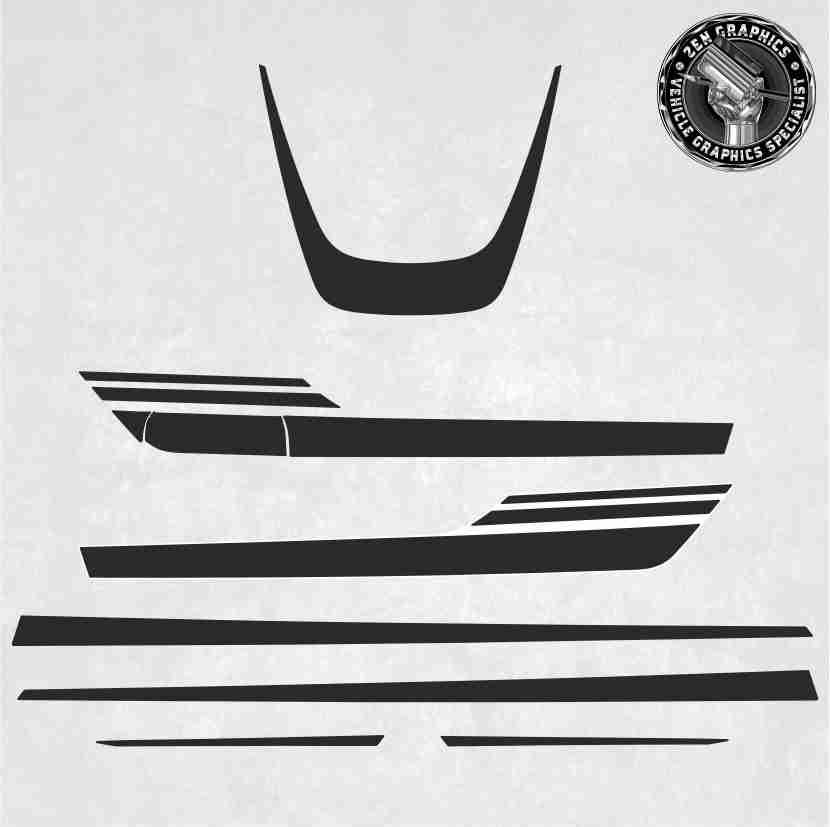 Zen Graphics - BMW M2 G87 Stripes / Stickers