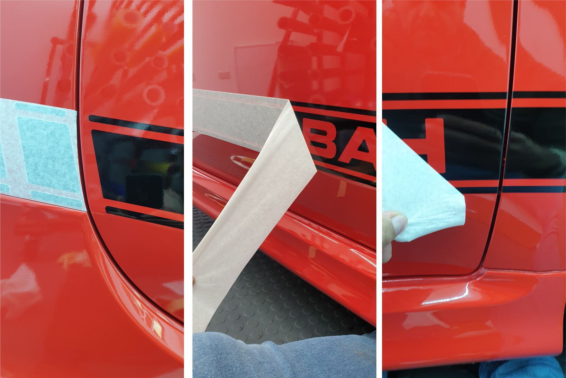 Zen Graphics - Fiat 595 Abarth side Stripes / Stickers FACTORY FIT