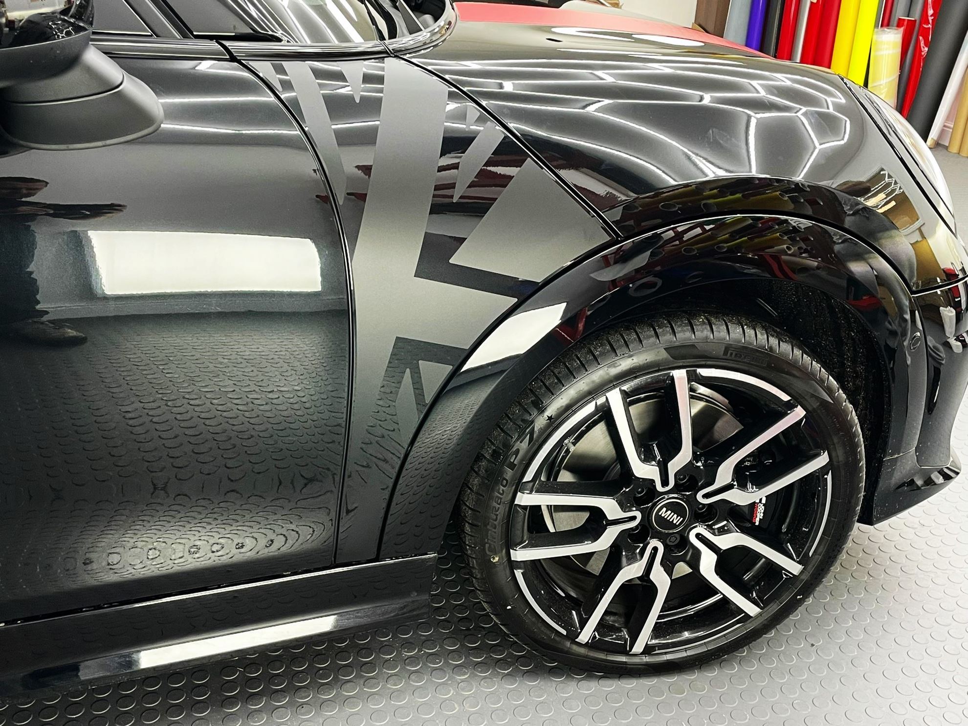 Zen Graphics - Mini F65 Scuttle / Wing Union Jack Decals / Stickers