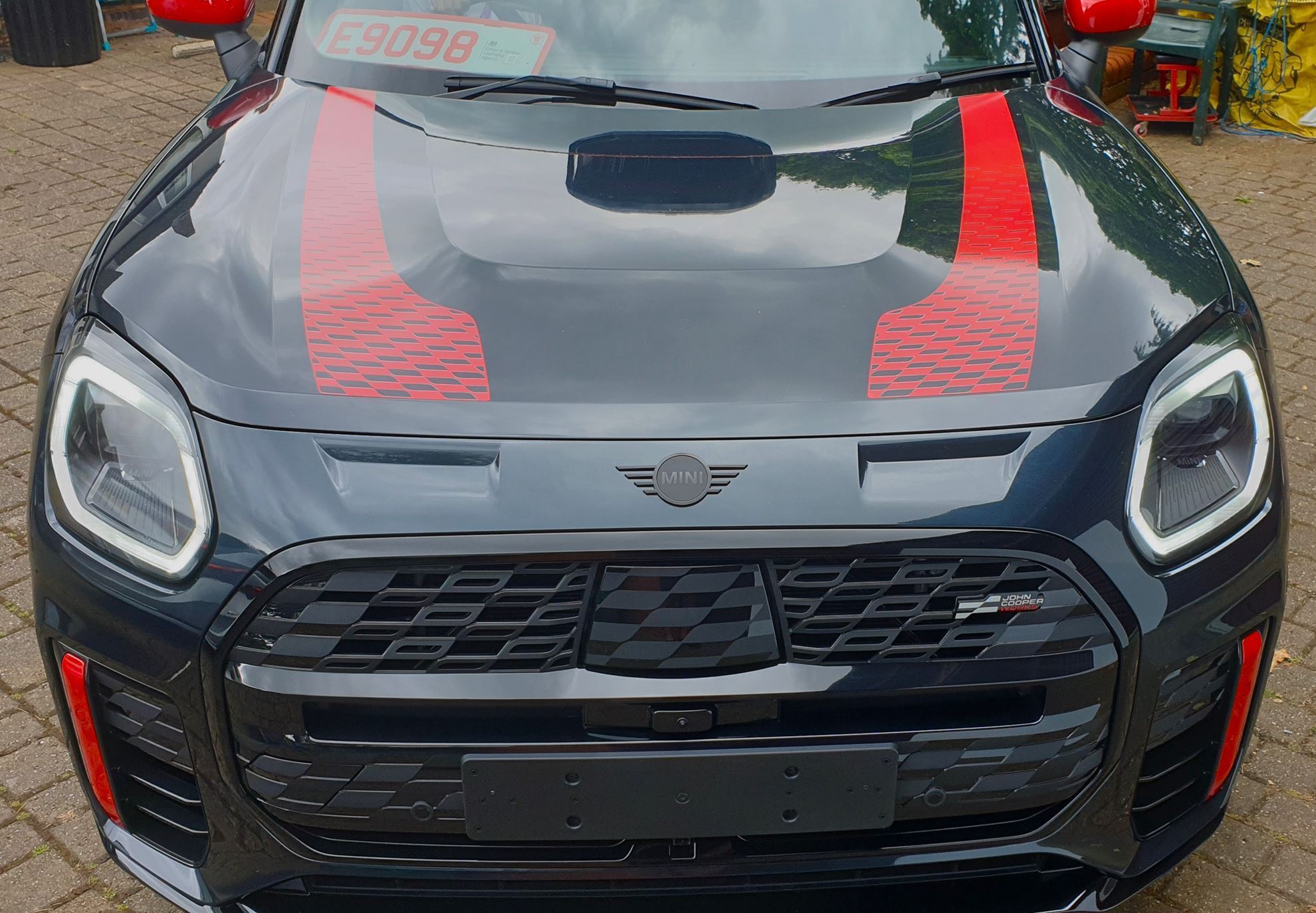 Zen Graphics - Die Cut Mini U25 Countryman Bonnet Stripes / Stickers