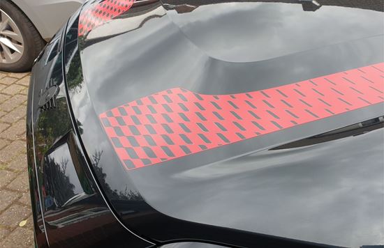 Zen Graphics - Die Cut Mini U25 Countryman Bonnet Stripes / Stickers