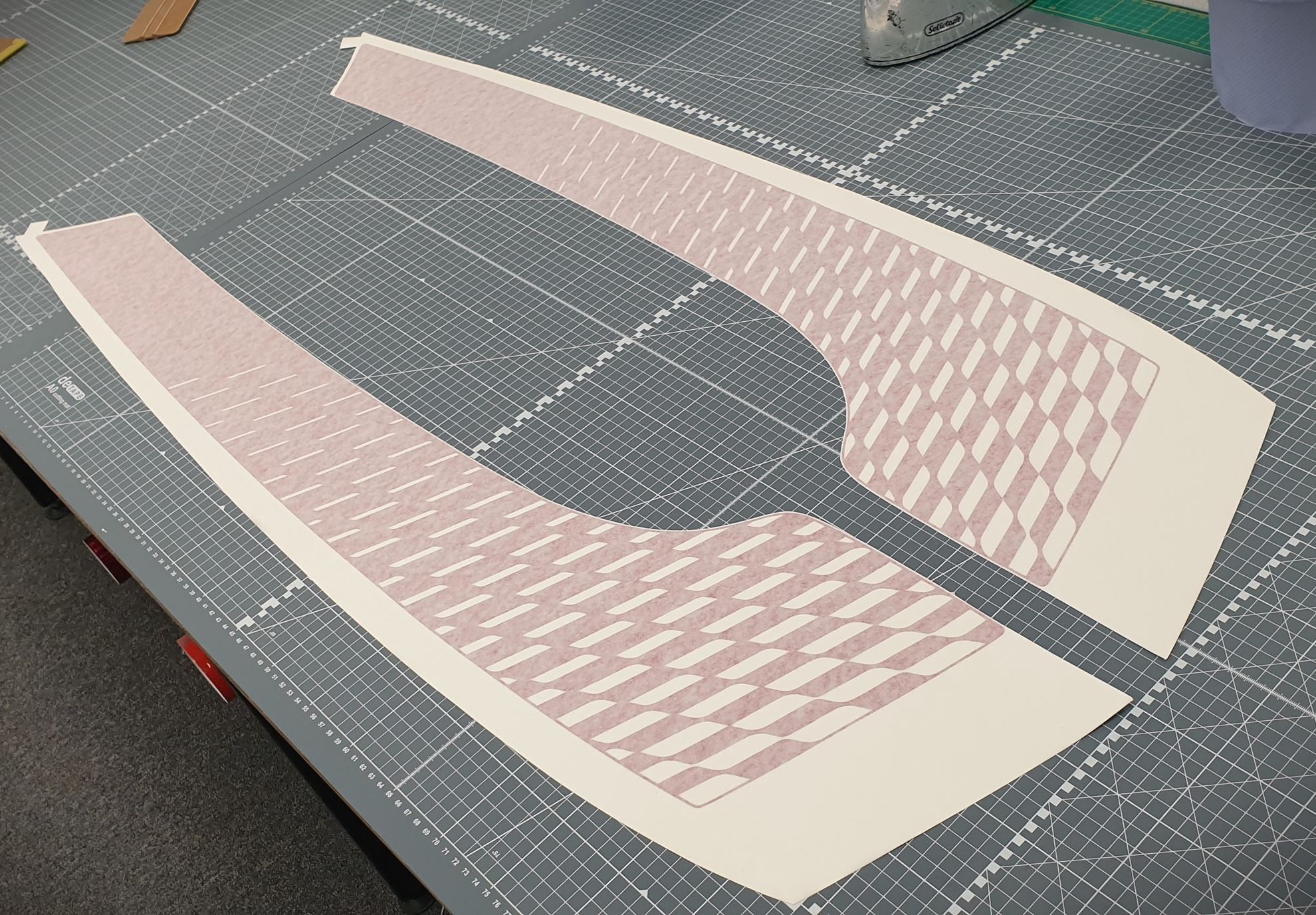 Zen Graphics - Die Cut Mini U25 Countryman Bonnet Stripes / Stickers