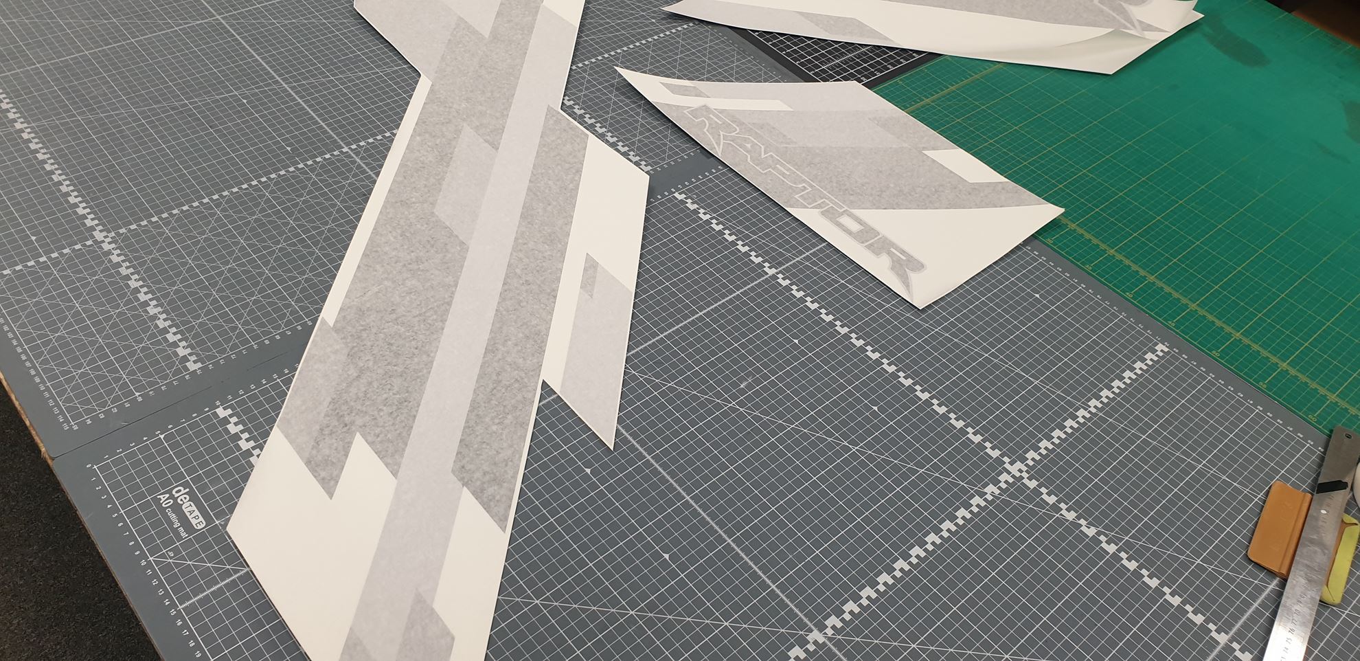 Zen Graphics - Ford Ranger Raptor Gen 2019 onwards Geometric Camo ...