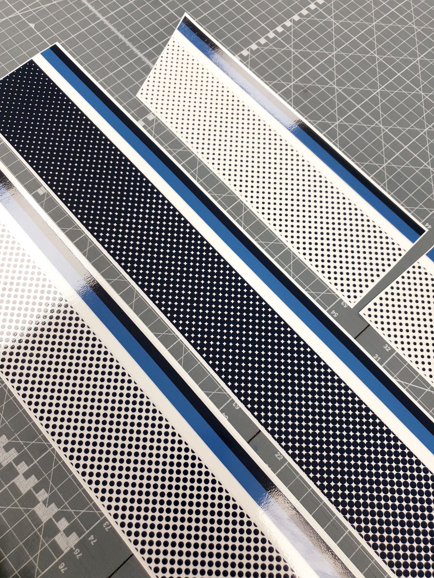 Zen Graphics - Ford Escort MK3 Series 1 RS Turbo Stripes / Decals