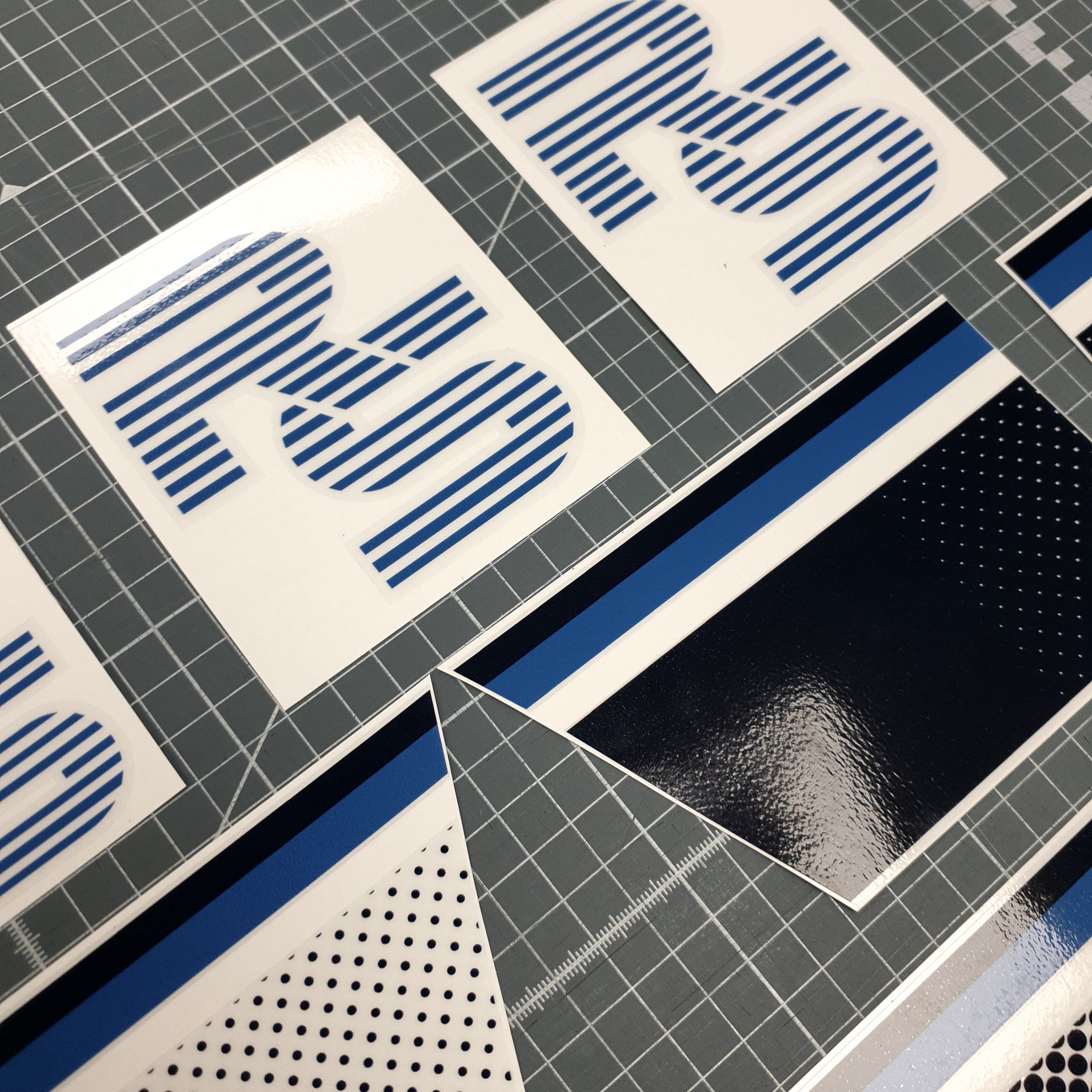 Zen Graphics - Ford Escort MK3 Series 1 RS Turbo Stripes / Decals