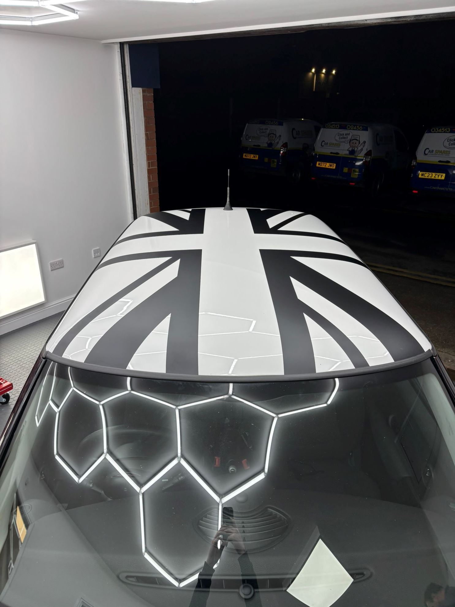 Zen Graphics - Mini R56 Union Jack roof Graphic