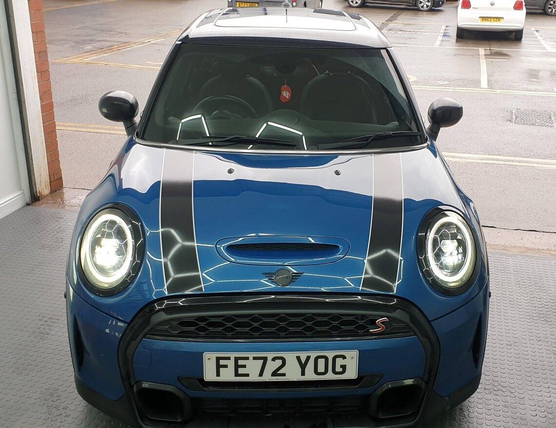 Zen Graphics - Mini F55 / F56 Cooper / Cooper S / JCW Bonnet stripes