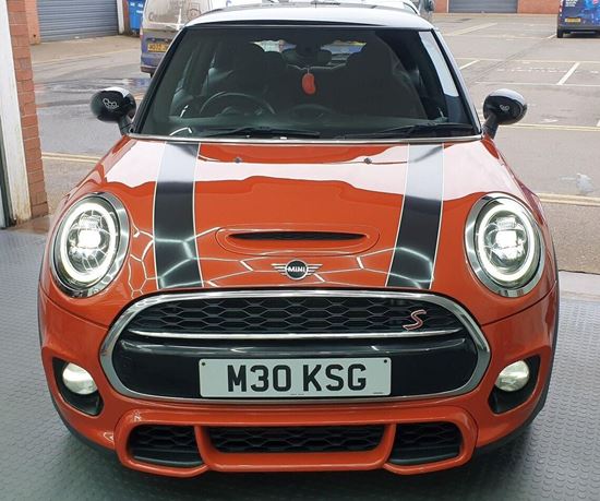 Zen Graphics - Mini F55 / F56 Cooper / Cooper S / JCW Bonnet stripes
