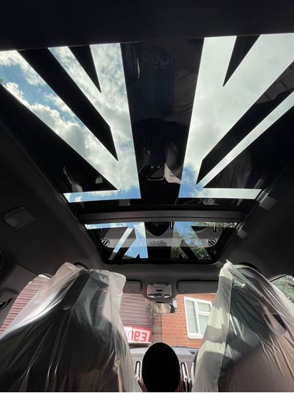 Zen Graphics - Mini U25 Countryman Panoramic Roof Union Jack Decals ...
